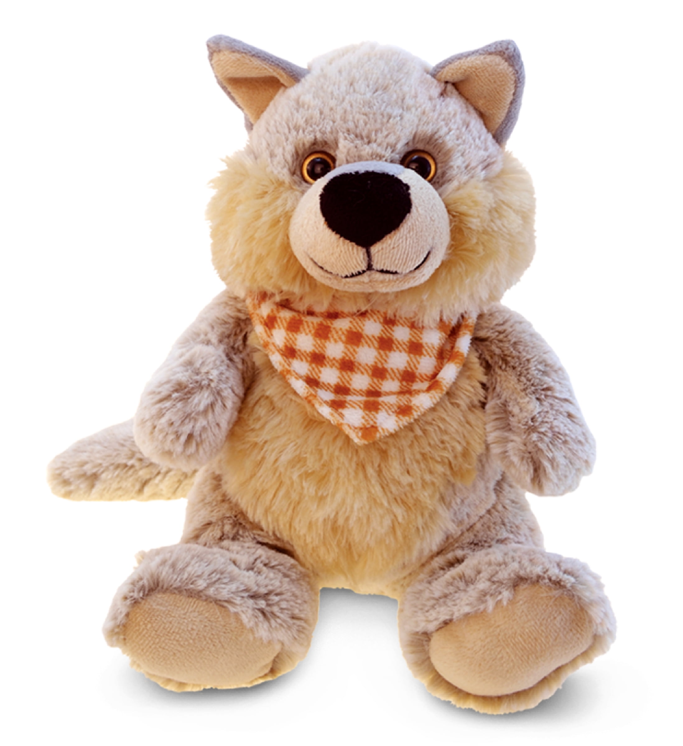 Super-Soft Plush - Sitting Wolf - Walmart.com
