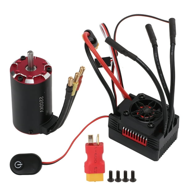 KV Brushless Motor,V2 RC Supersonic 3665 KV Brushless Motor Set RC ...