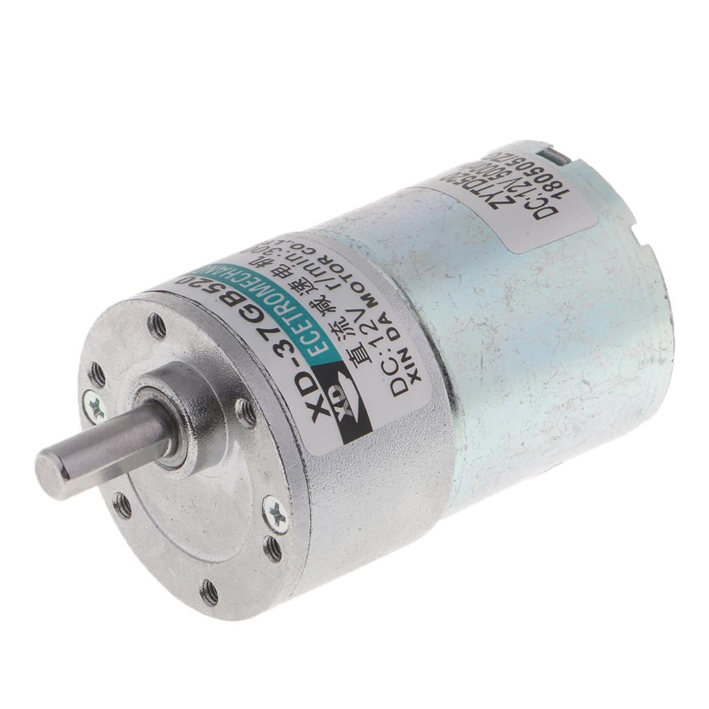 Xd-37gb520 Dc Motor 12 W 300 Rpm Motor Del Engranaje Cw / Ccw Cepillado ...