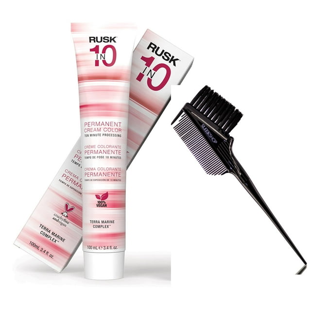 6G Dark Golden Blonde , Rusk in 10 Ten Minute Processing Permanent ...