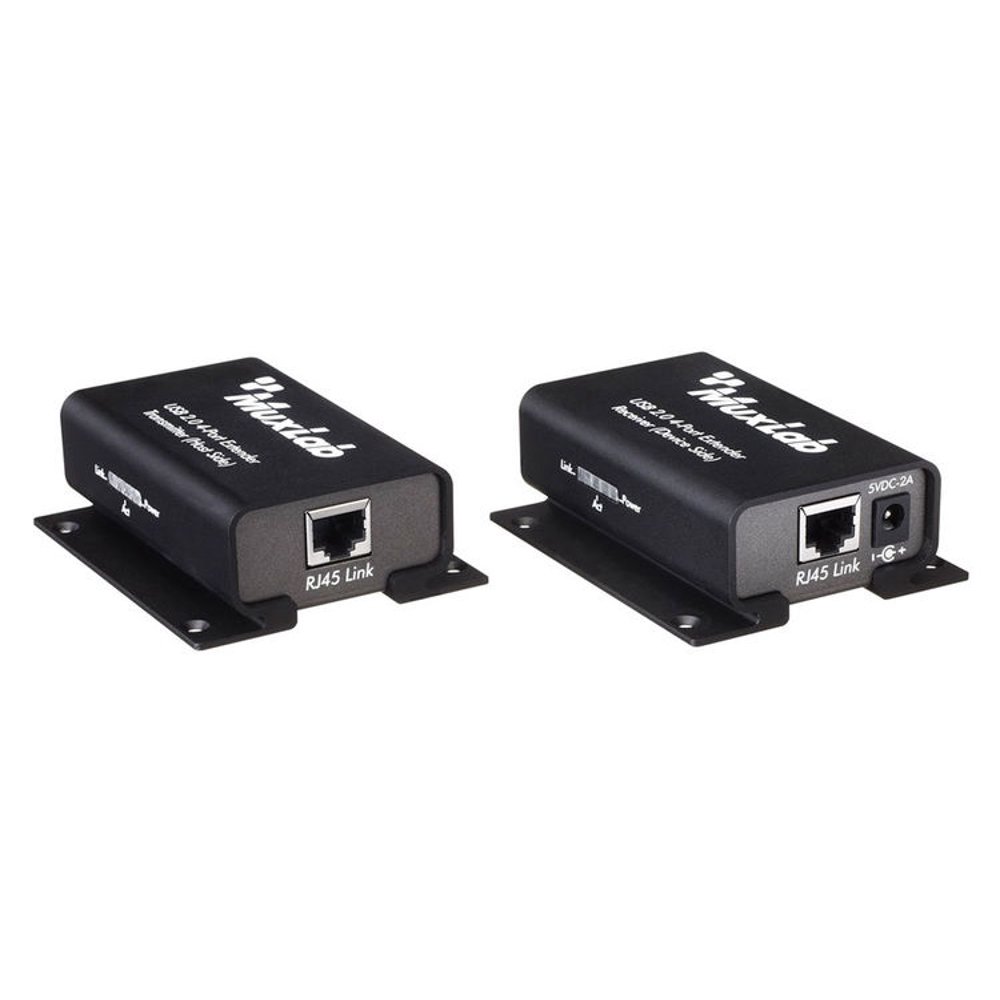MuxLab MUX-500072 USB 2.0 4-Port Extender Kit - Walmart.com - Walmart.com