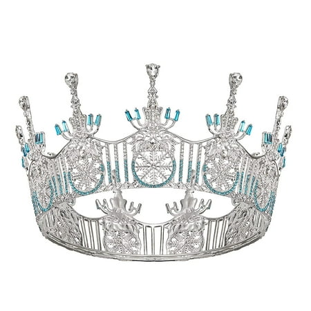 Frozen Elsa Queen Crown for Women Girls, Ice Tiara Crown Princess Tiara ...