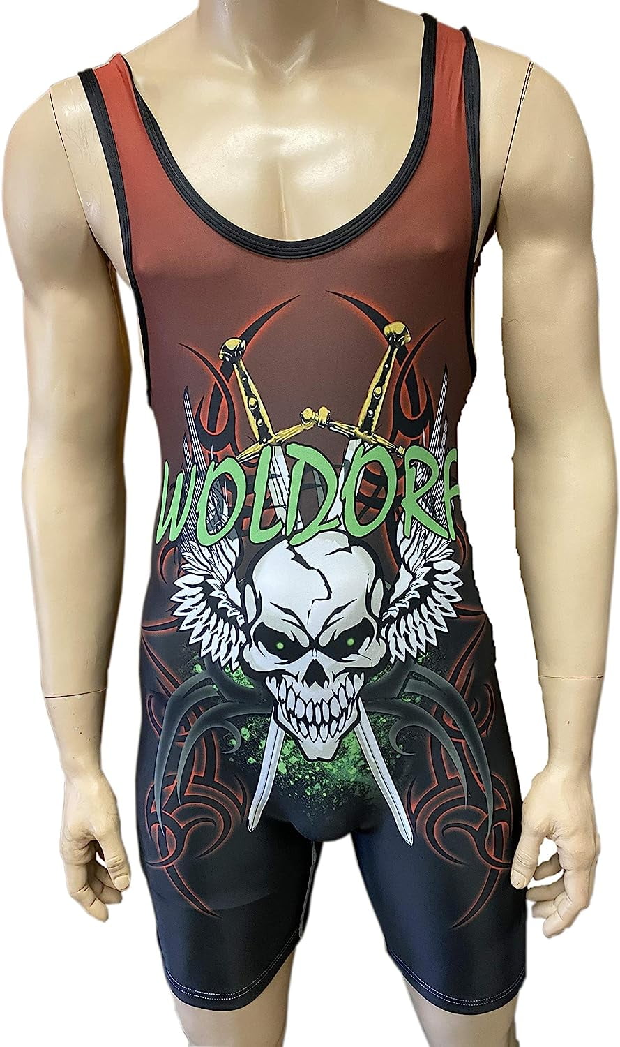 Woldorf USA Wrestling Singlet Sublimated Standard Uniform, Martial Arts ...