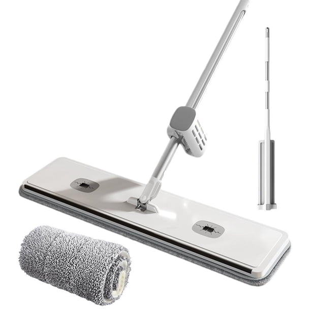 Lazy Person's Self-Washing Self Wringing Flat Mop with 2024 Cleaning ...