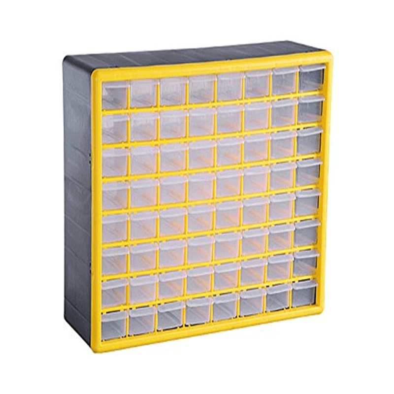 Maxxhaul HL-3045G Plastic Parts Organizer & Storage Box with 64 ...