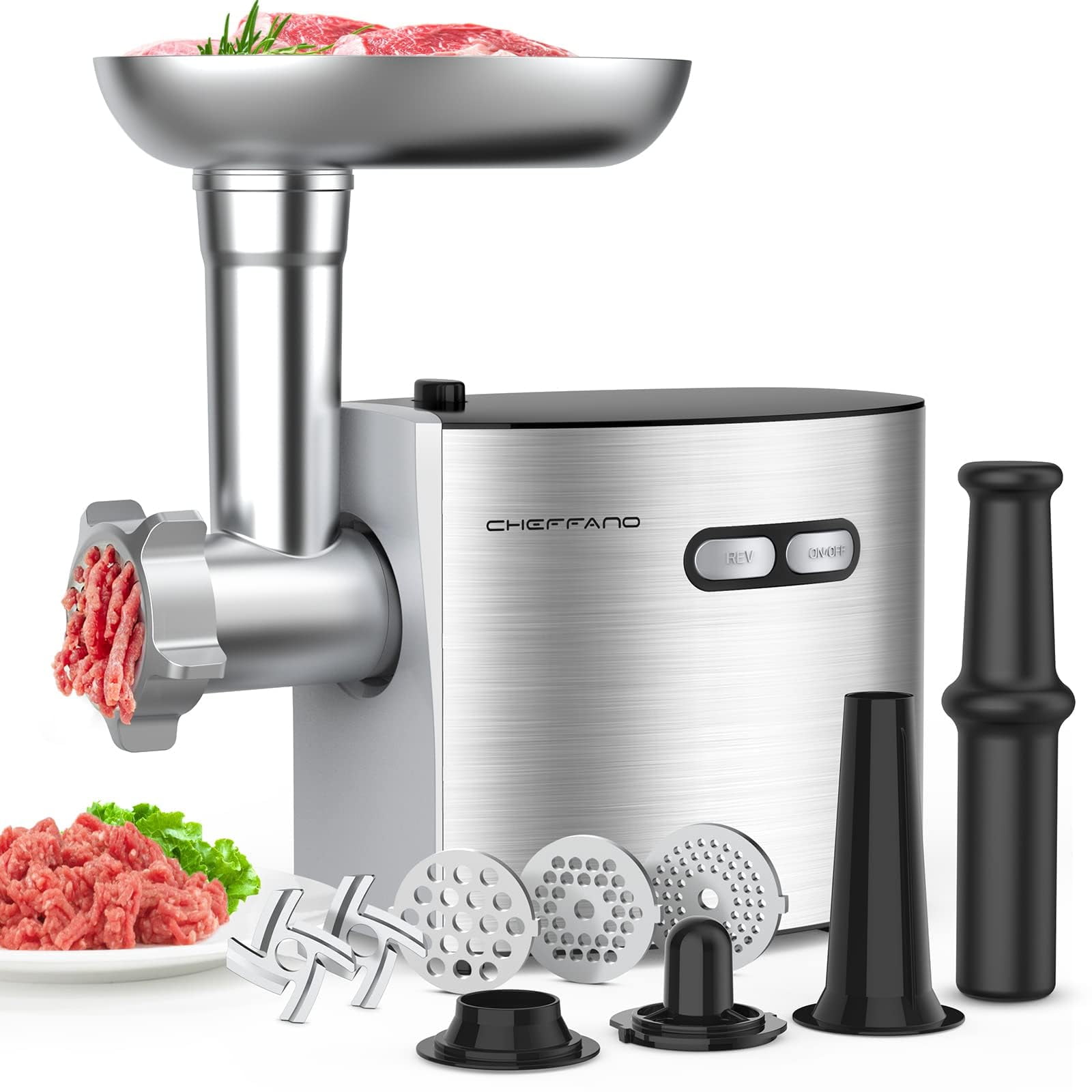 Click here for Cheffano Meat Grinder  2600w Max Stainless Steel F... prices
