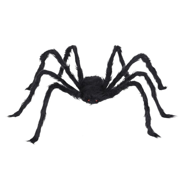 Halloween Spider Decorations Halloween Scary Giant Spider Black Furry
