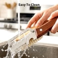 2 in 1 Fruit and Vegetable Peeler, Glide Edge Stainless Steel Vegetable ...