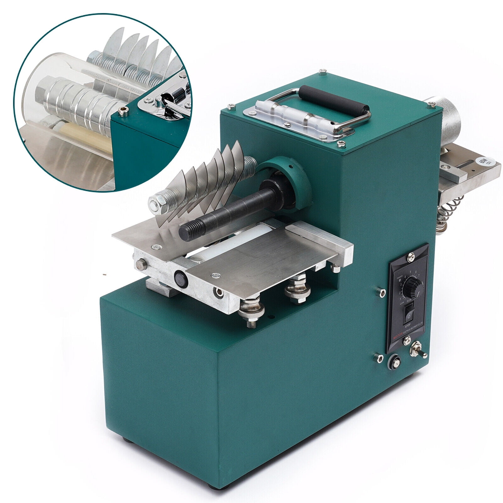 Electric Slitting Machines Shoe Leather Strap Slitter Cutting Speed ...