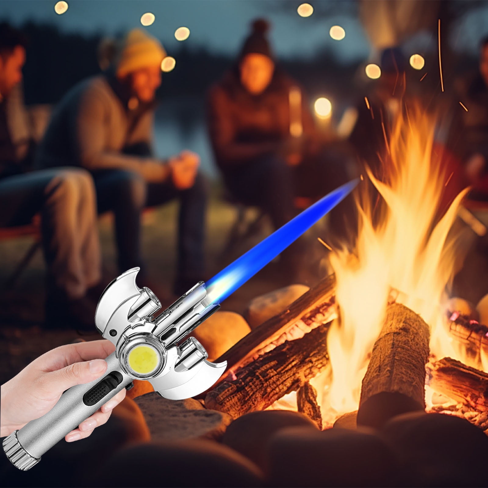 High-Temperature Windproof Outdoor Lighter | Multi-Function Igniter ...