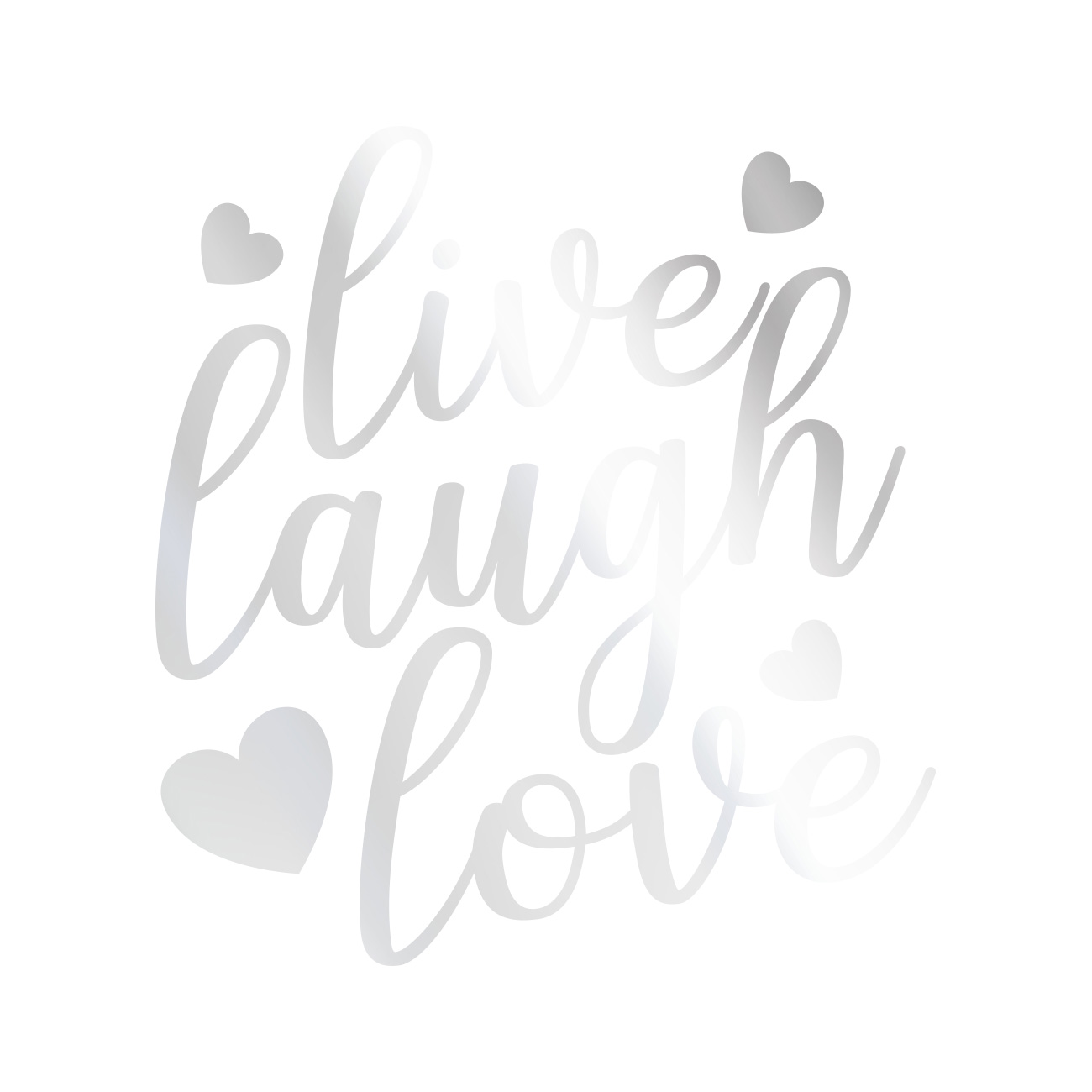 Live Laugh Love Sticker Decal Die Cut - Self Adhesive Vinyl ...
