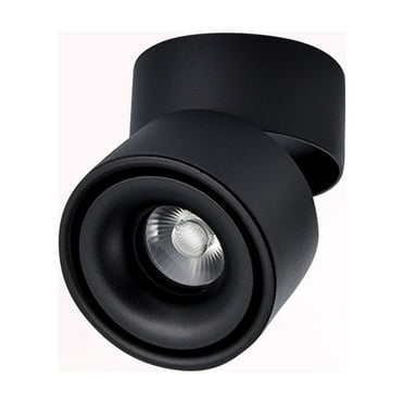 12W Integrated LED Track Fixture with Polycarbonate Head, Silver and ...
