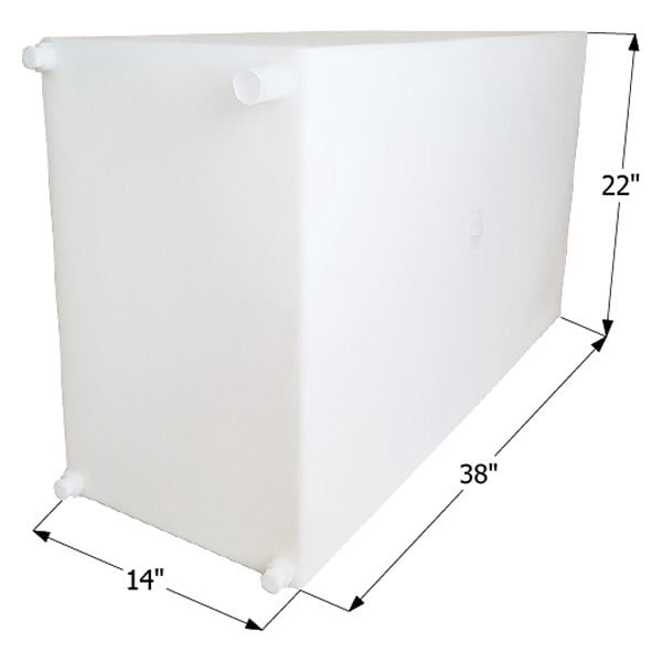 Icon Technologies 12717 - WT2453 50 gal. Fresh Water Tank with 1/2 ...