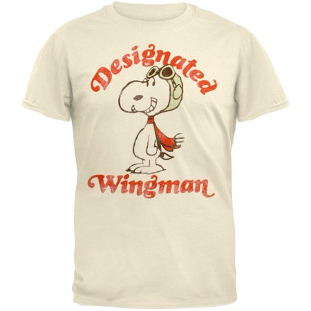 Peanuts - Designated Wingman Soft T-Shirt - Walmart.ca