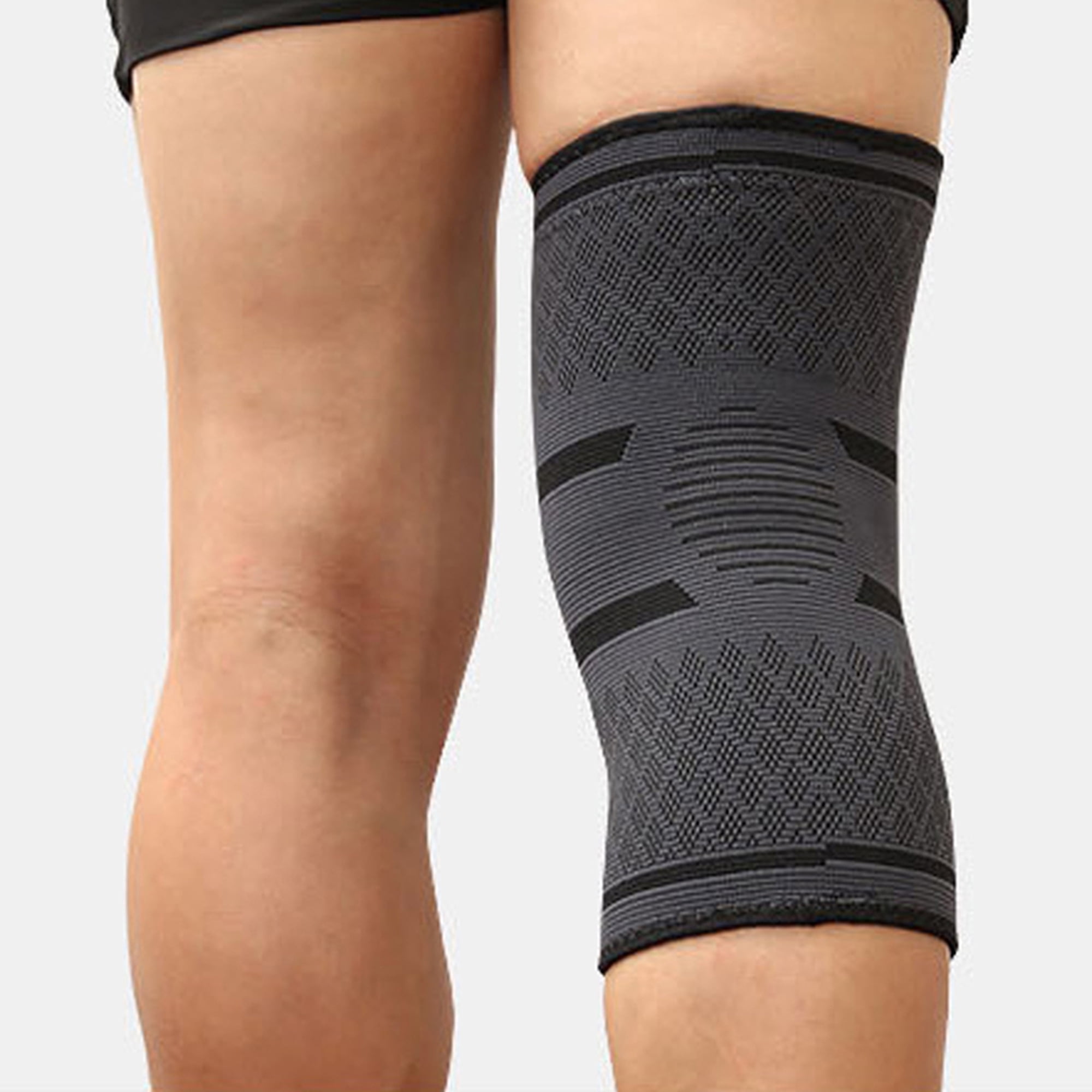 DODOING 2Pcs Fitness Compression Knee Support Sleeve Brace Patella ...