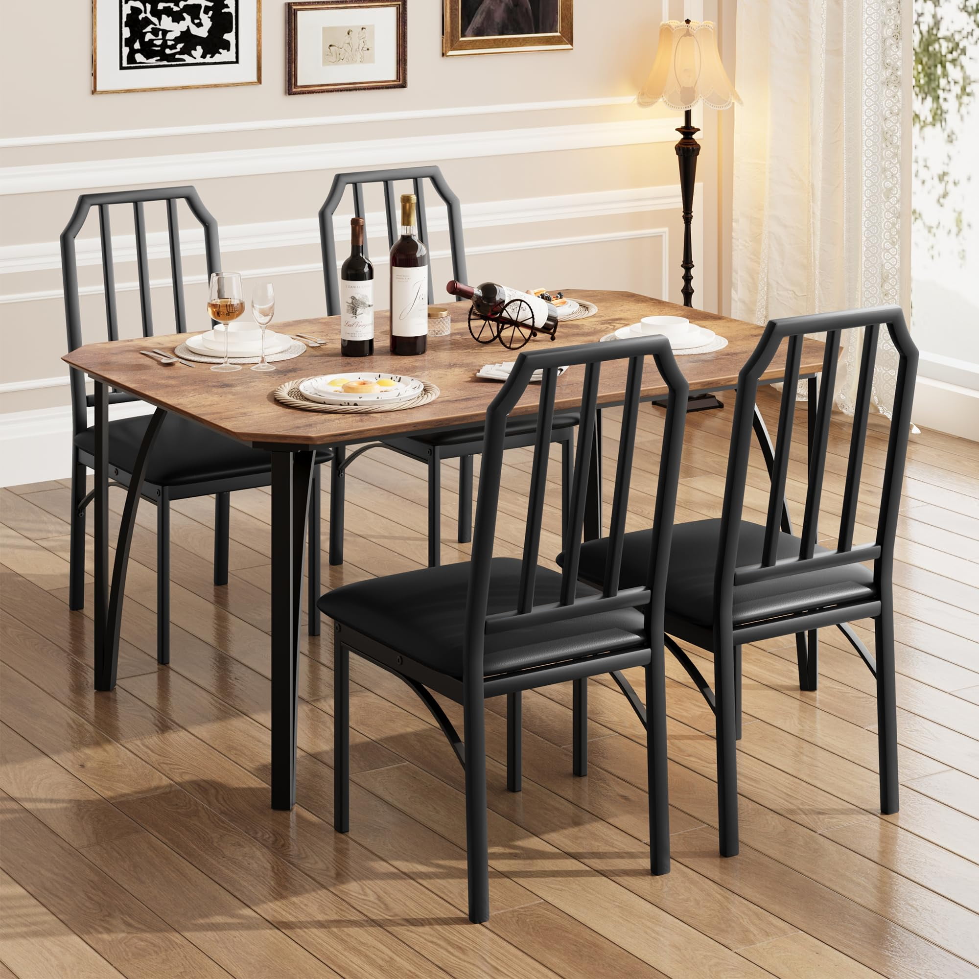 Click here for Edtara Dining Room Table Set For 4  Kitchen Table... prices