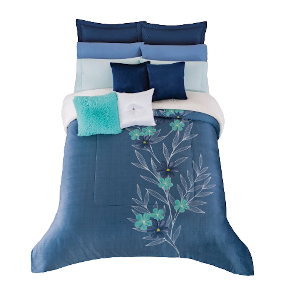 Cobertor Azul King Size Pachicalientito Poliester Concord Colchas ...