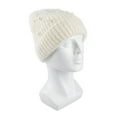 Jessica Simpson Women's Pearl Knit Cuffed Beanie Hat - Walmart.com
