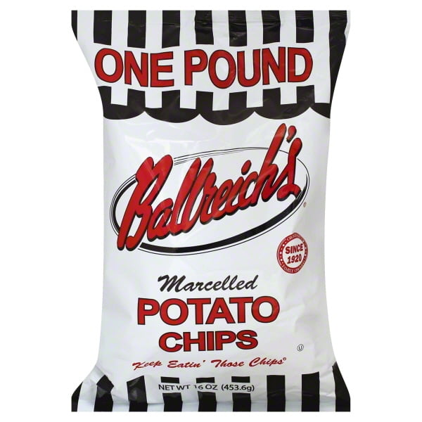 Ballreich's Marcelled Potato Chips, 16 oz. - Walmart.com