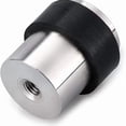 3-Pack Stainless Steel Door Wedge Stops with Rubber Bumpers - Durable ...