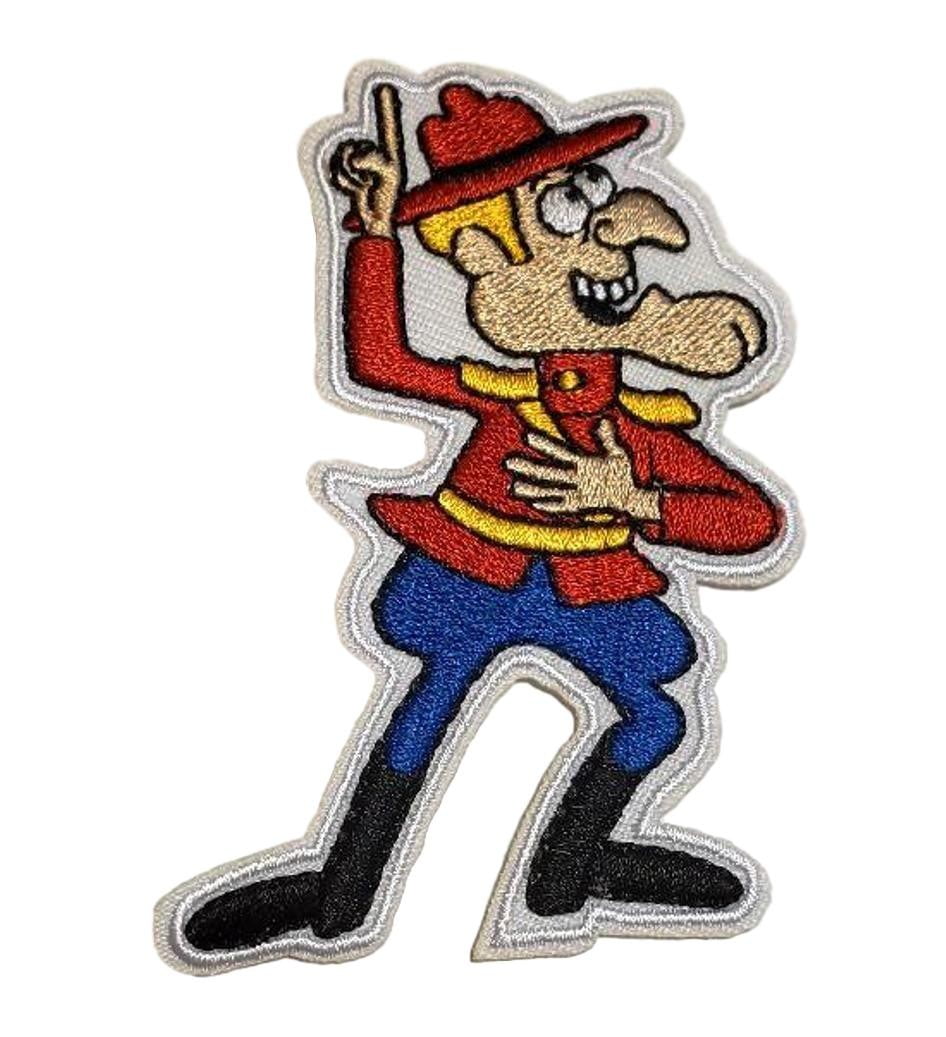 Dudley Do-Right Cartoon Character 3.25 Inches Tall Embroidered Iron On ...