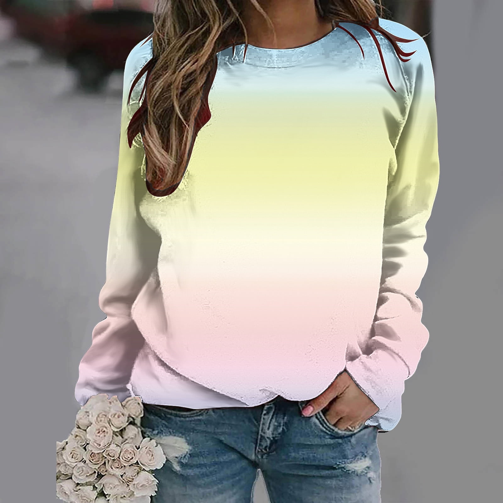 Click here for Smihono 50 Off Clearance Oversized Sweatshirt For... prices