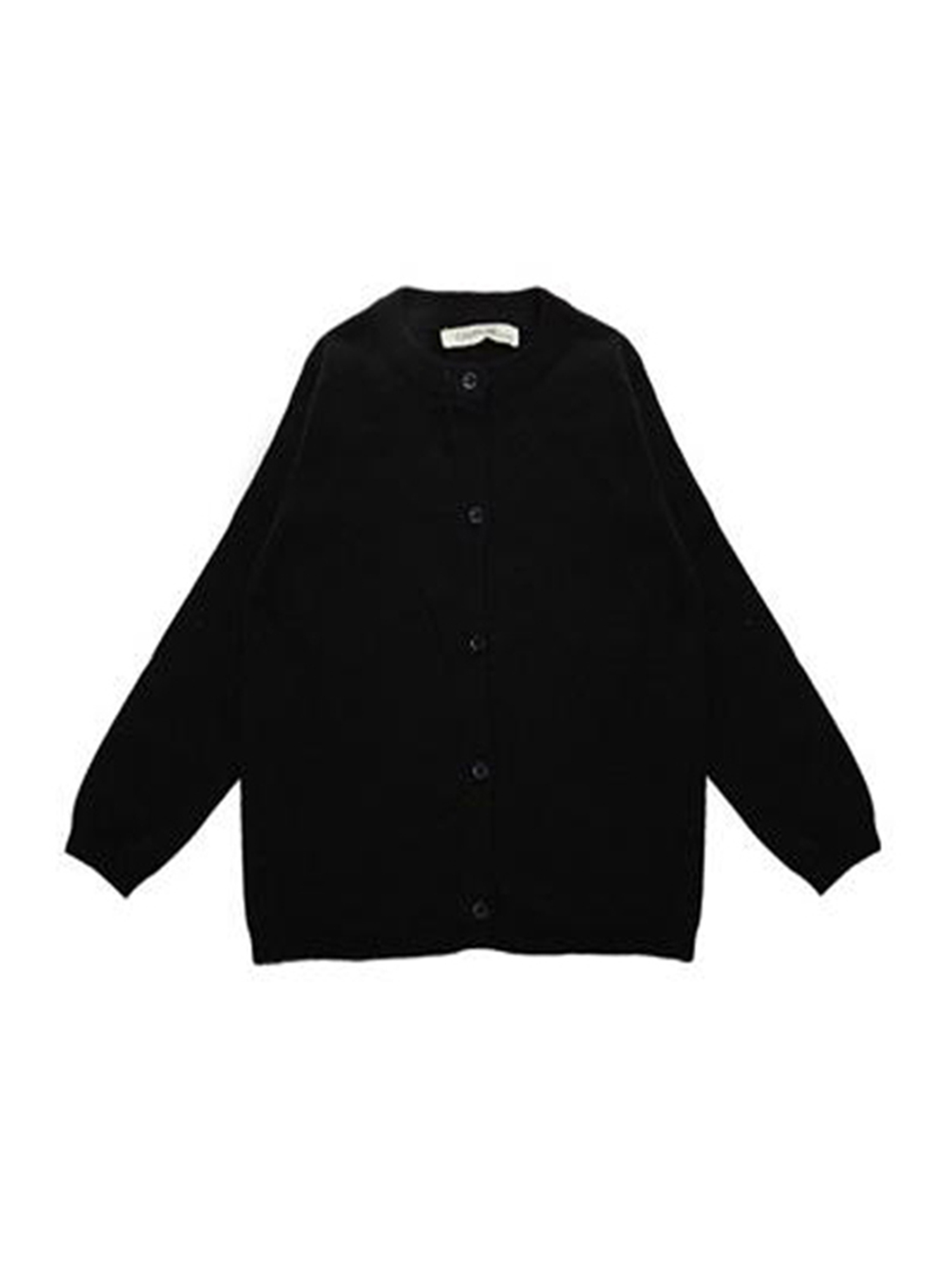 Grianlook Girls Knit Sweaters Buttons Cardigan Sweater Crew Neck ...