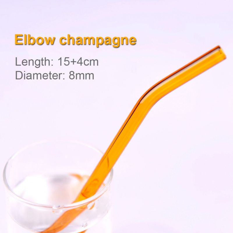 Reusable Glass Straw - Heat And High Temperature Resistant Straws ...