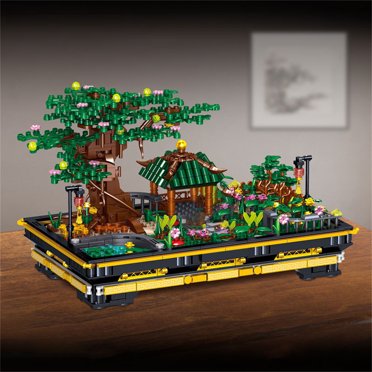 LEGO Icons Bonsai Tree Building Set, Features Cherry Blossom Flowers ...