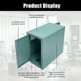 Security Computer CPU Enclosed Cabinet Side Car, Network Rack CPU Stand ...