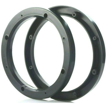 6.5" MDF Speaker Rings 1 Pair = 2 Rings Car Audio Fiberglass Mounting ...