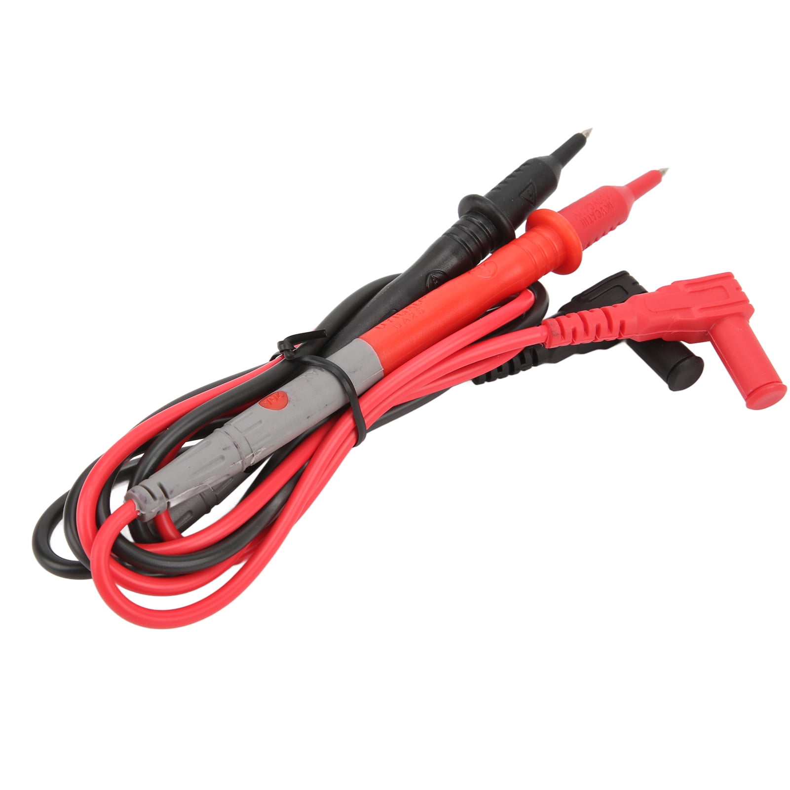 Juego de 10 cables de prueba de multímetro de abrazadera con tapas ...