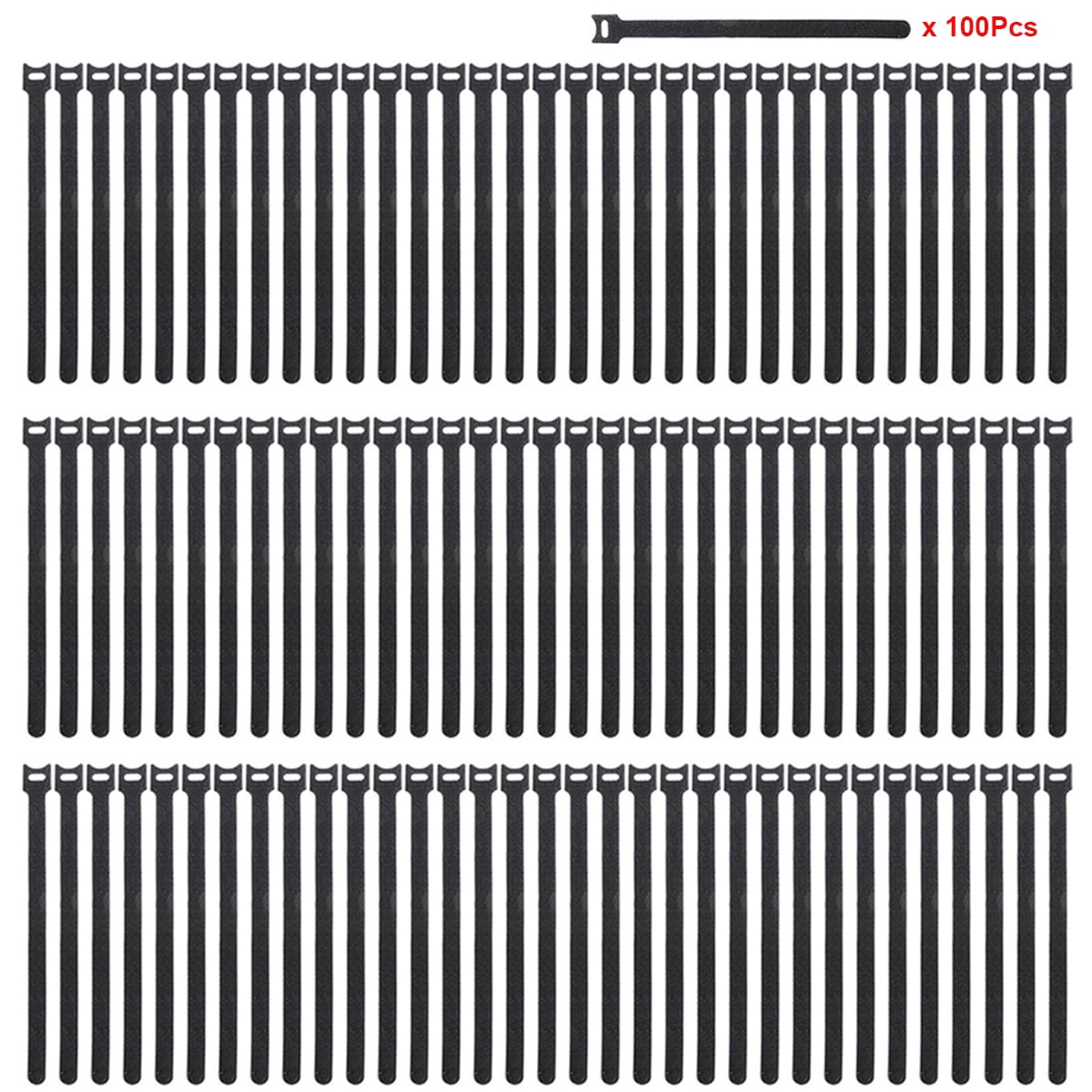 Click here for Zootealy Nylon Cable Ties Set - 100 Pieces Black S... prices