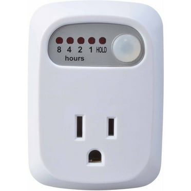 Woods 2-Conductor Indoor Mechanical 24-Hour Lamp Timer, White, 50000 ...