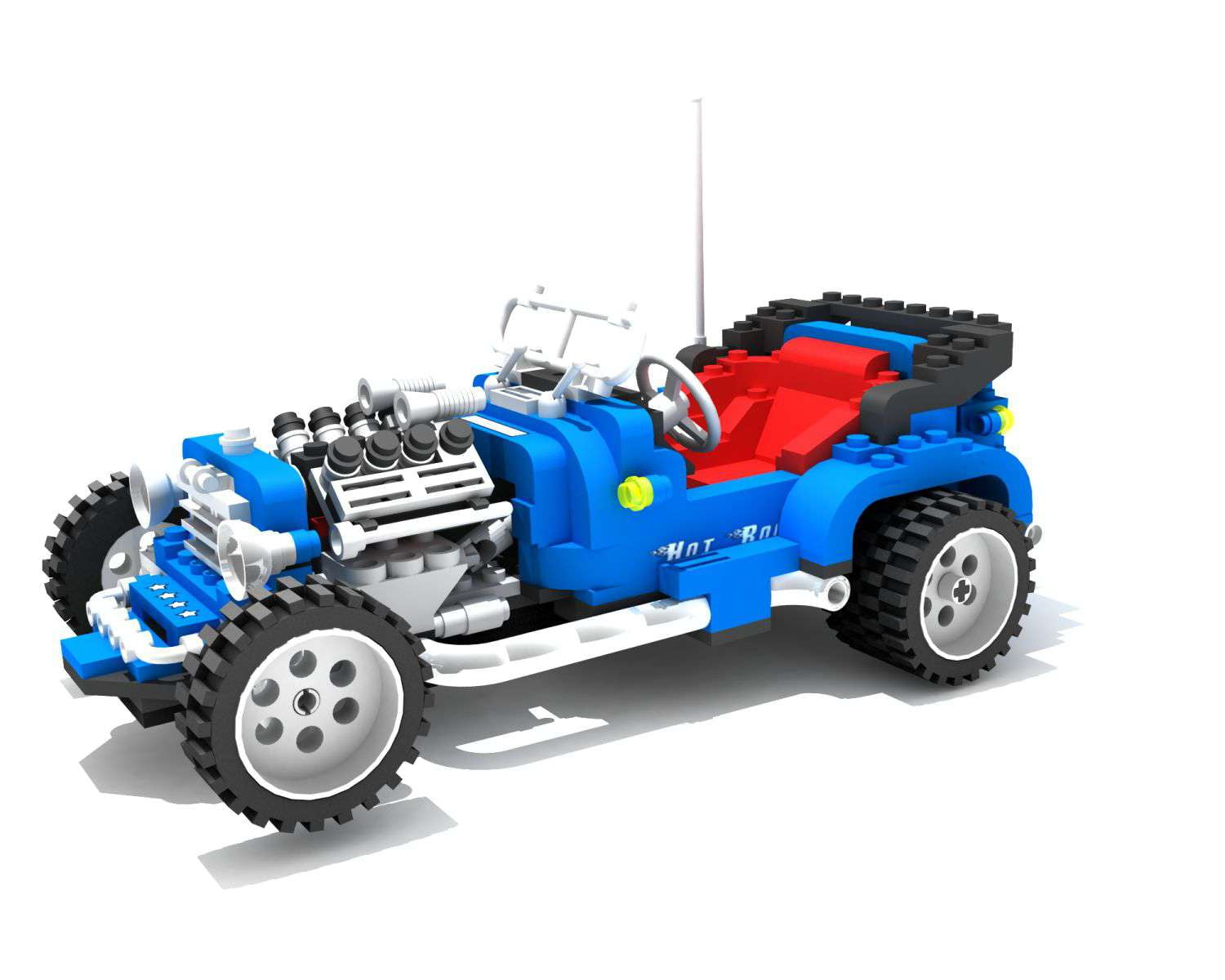 Pre-Owned LEGO Hot Rod Set LEGO 10151 - Walmart.com