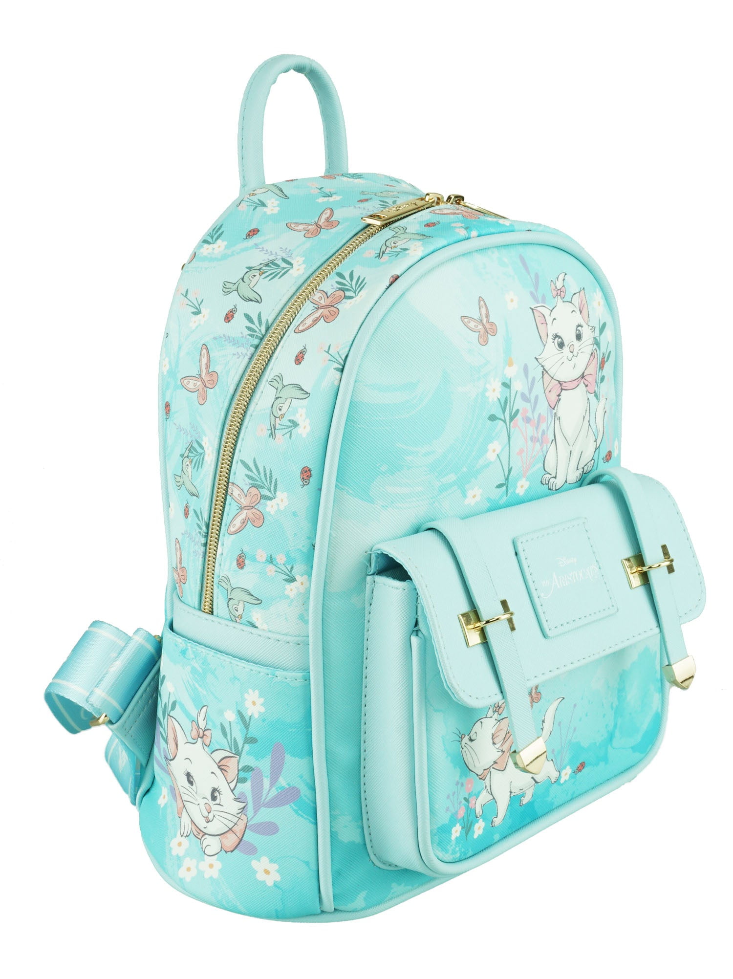 Disney The Aristocats Marie Wondapop 11" Vegan Leather Mini Backpack ...
