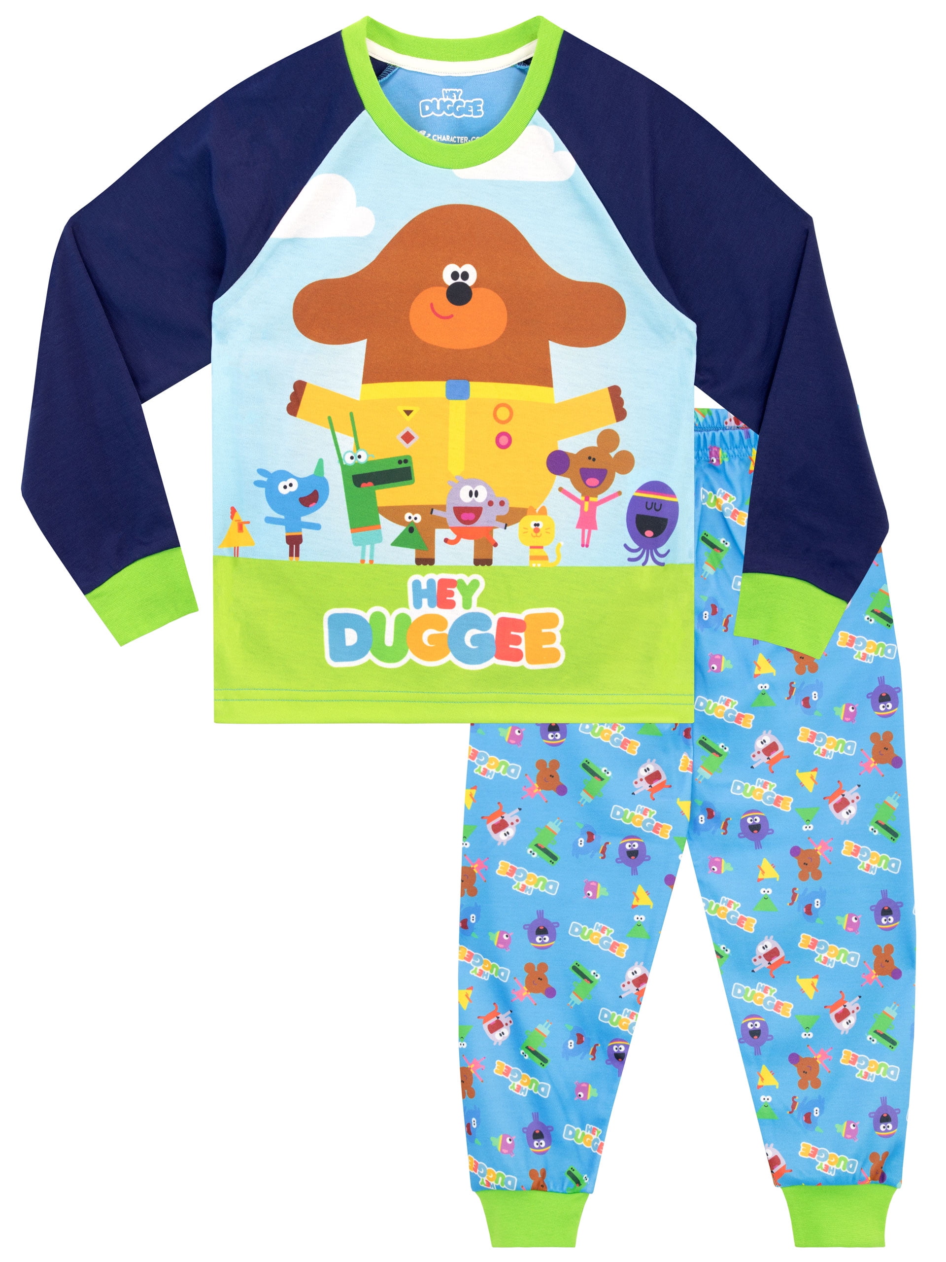 Hey Duggee Boys Pajamas Blue Sizes 18M-7 - Walmart.com