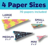 Creativity for Kids Neon Glow Paper Airplanes: Makes 70 Paper Planes ...