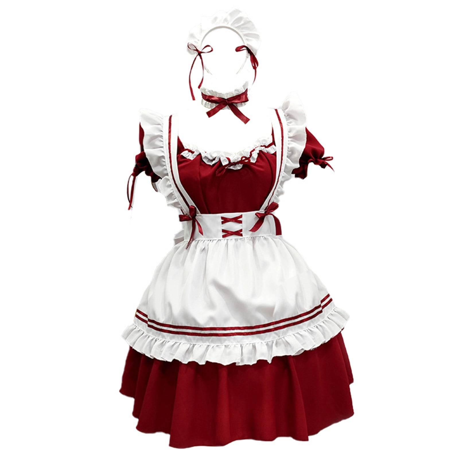 Maid Cosplay Trajes Maquillaje Anime Cosplay Mujeres Lovely Animation ...