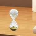 DOMELAY 2xGlitter Sand Glass Timer Hourglass Hour Glasses for Home ...