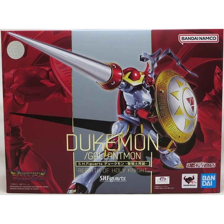 Digimon Tamers 7 Inch Action Figure S.H. Figuarts - Dukemon Gallantmon ...