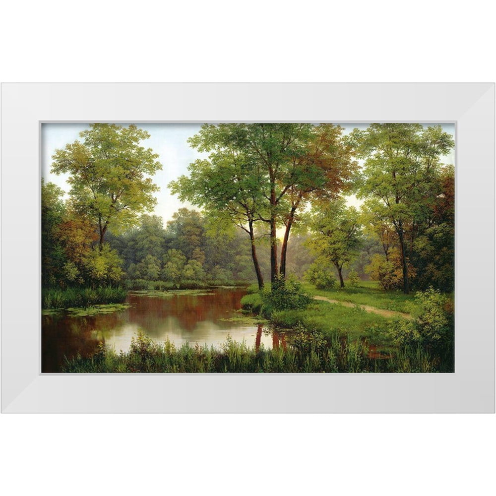 Babicev, Vjaceslav 18x12 White Modern Wood Framed Museum Art Print ...
