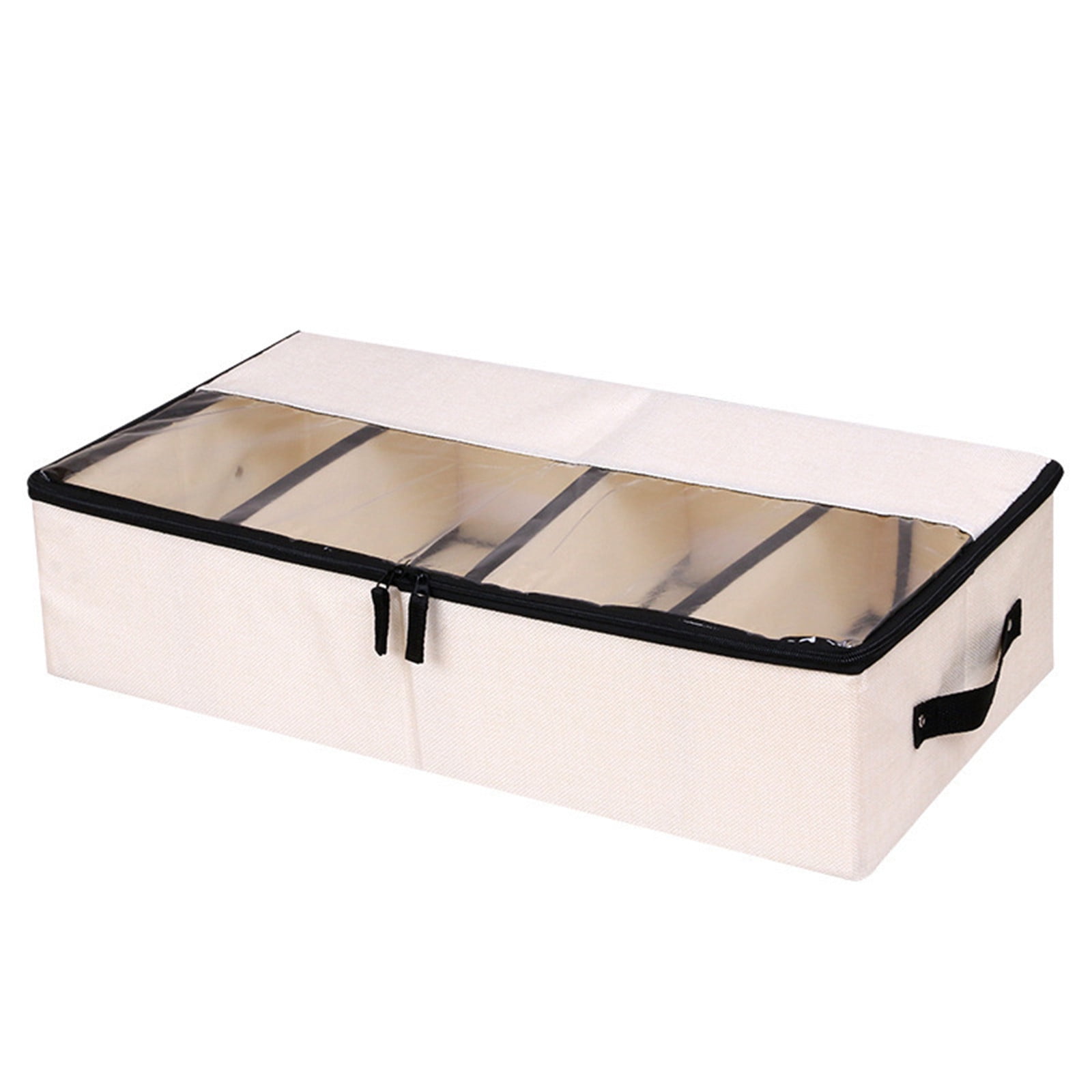 Dengmore Foldable Compartment Shoe Box Storage Bag Thick Cloth ...