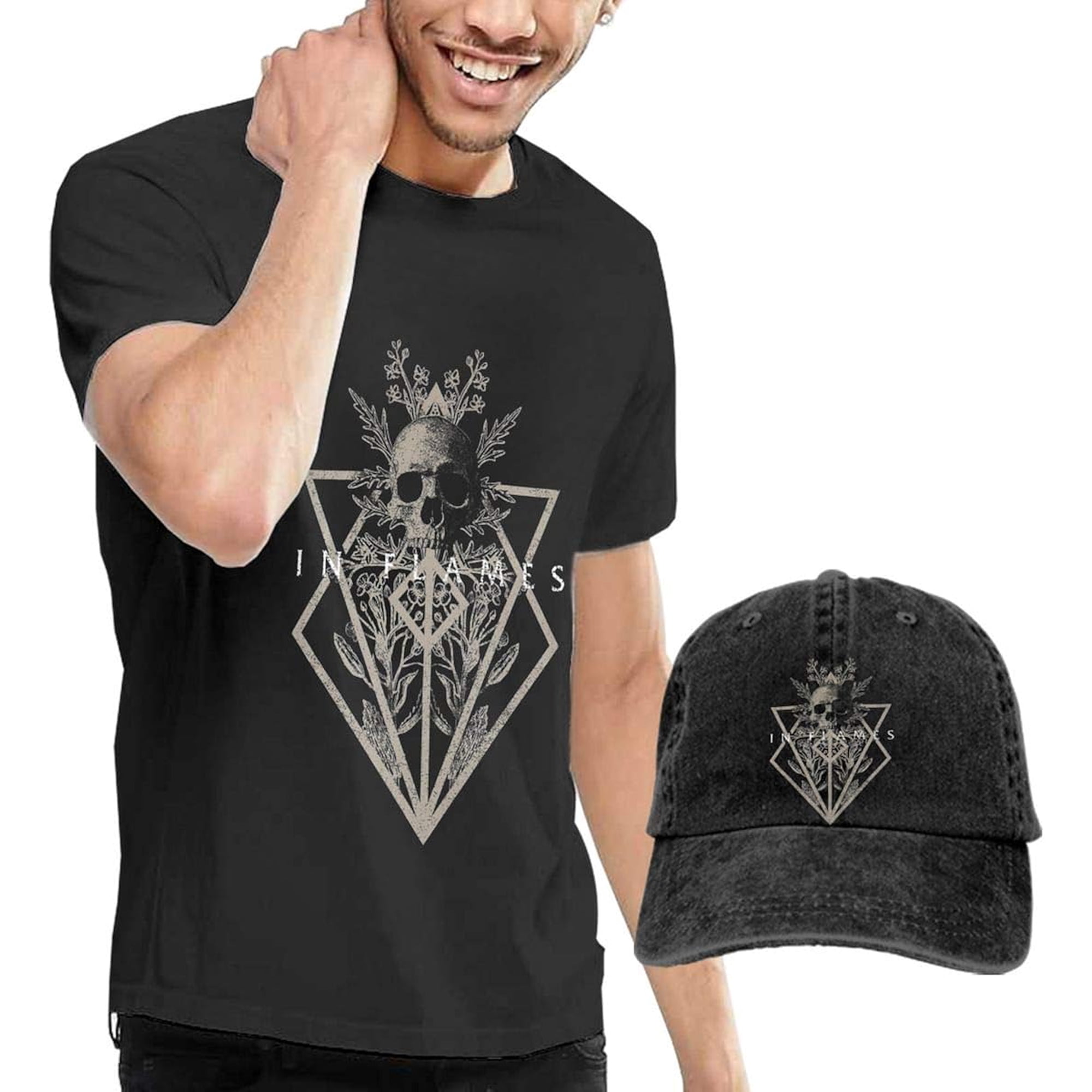 Click here for Ainory In Flames Band T Shirts Mens Short Sleeve W... prices