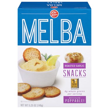 Old London All Natural Sea Salt Whole Grain Melba Snacks, 5.25 oz (Pack ...