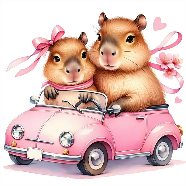 Kit DIY 5D Capibala Capybara Del 30x30cm | Bodega Aurrera en línea