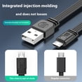 USB To USB 5Pin Flat Wire for Home Travel Charging Phone Tablet Dashcam ...