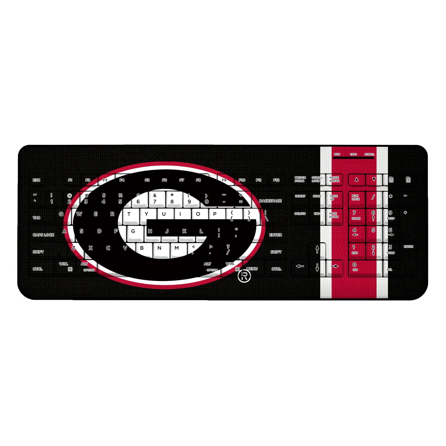 Georgia Bulldogs Wireless USB Keyboard - Walmart.com - Walmart.com