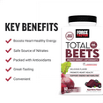 (2 pack) Force Factor Total Beets, Beet Root Supplement with Beetroot ...