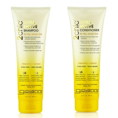 GIOVANNI 2chic Ultra-Revive Shampoo & Conditioner Set, 8.5 oz ...